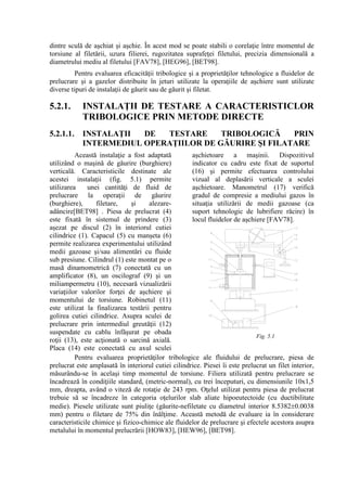 Y evaluarea eficacitatii tribologice a fluidelor de prelucrare prin ...