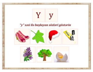 Y hərfi | PDF