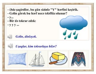 Y hərfi | PDF