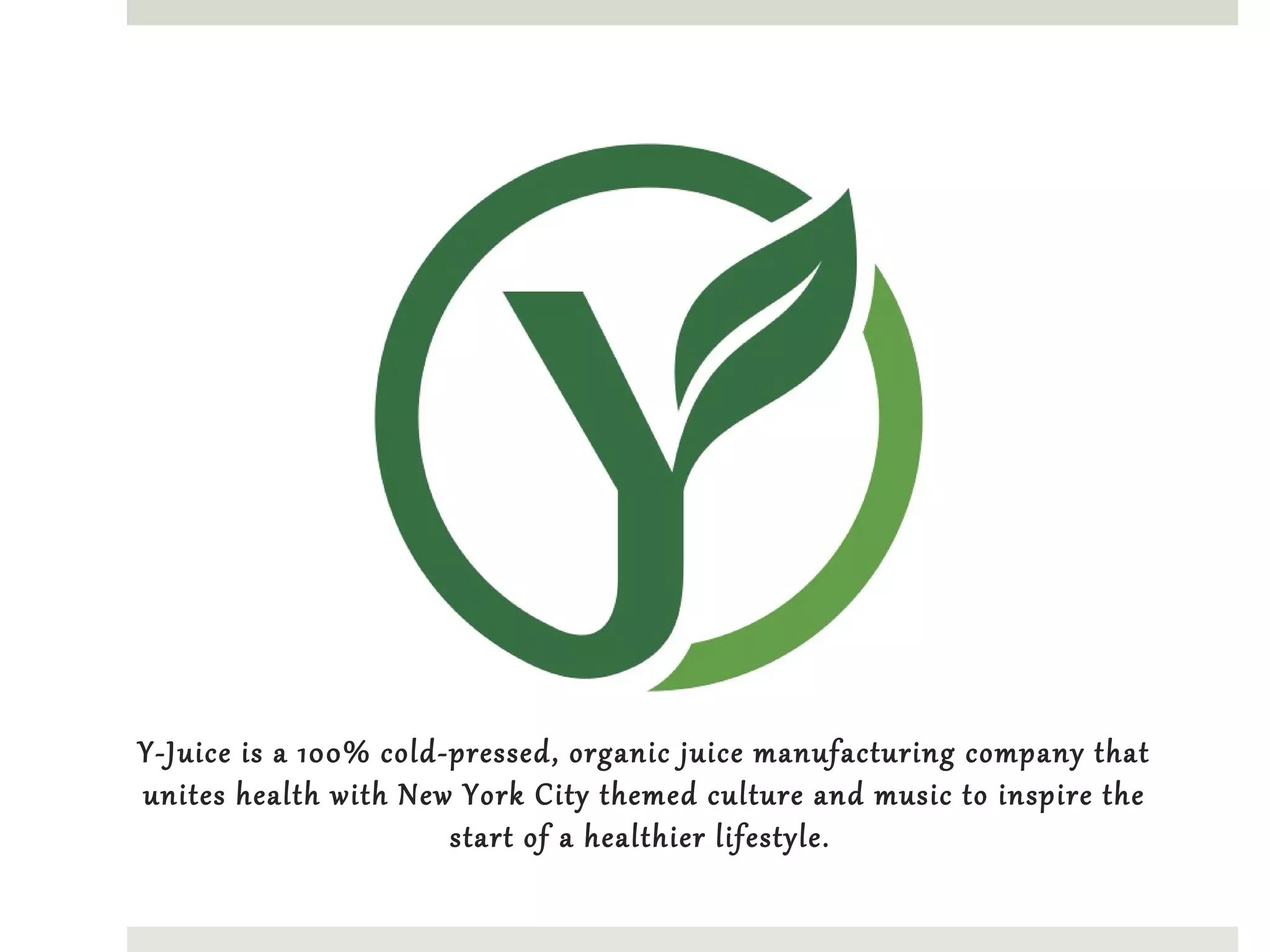 Y-Juice | PPT