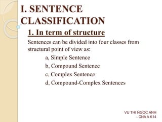 Sentence Classification | PPTX