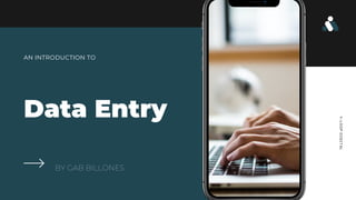 Data Entry | Virtual Assistance Course | PDF