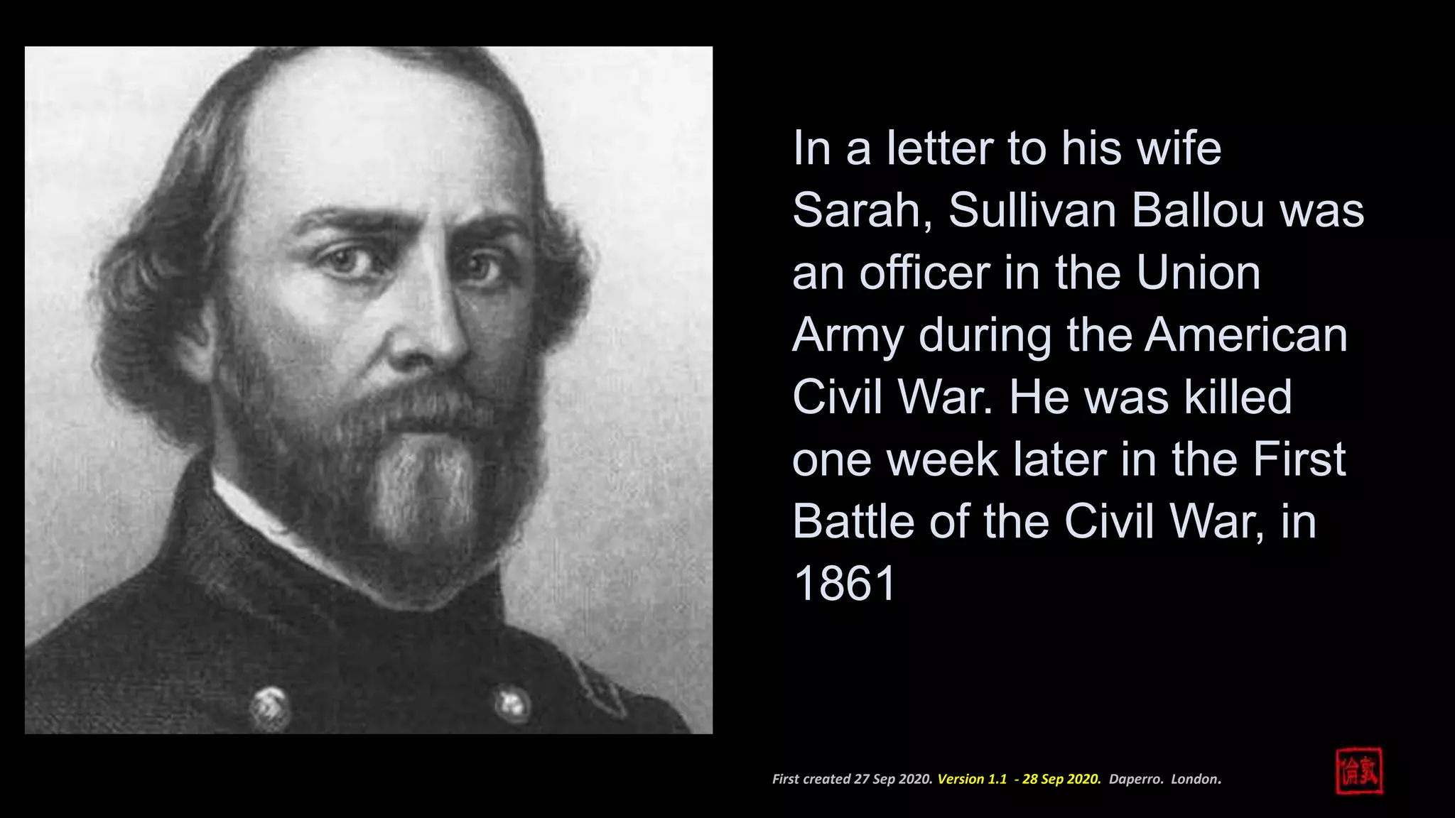 Sullivan Ballou Letter 1v1 | PPSX