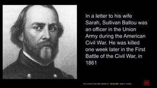 Sullivan Ballou Letter 1v1 | PPSX