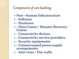 Core banking systems : by yogesh khatri | PPTX
