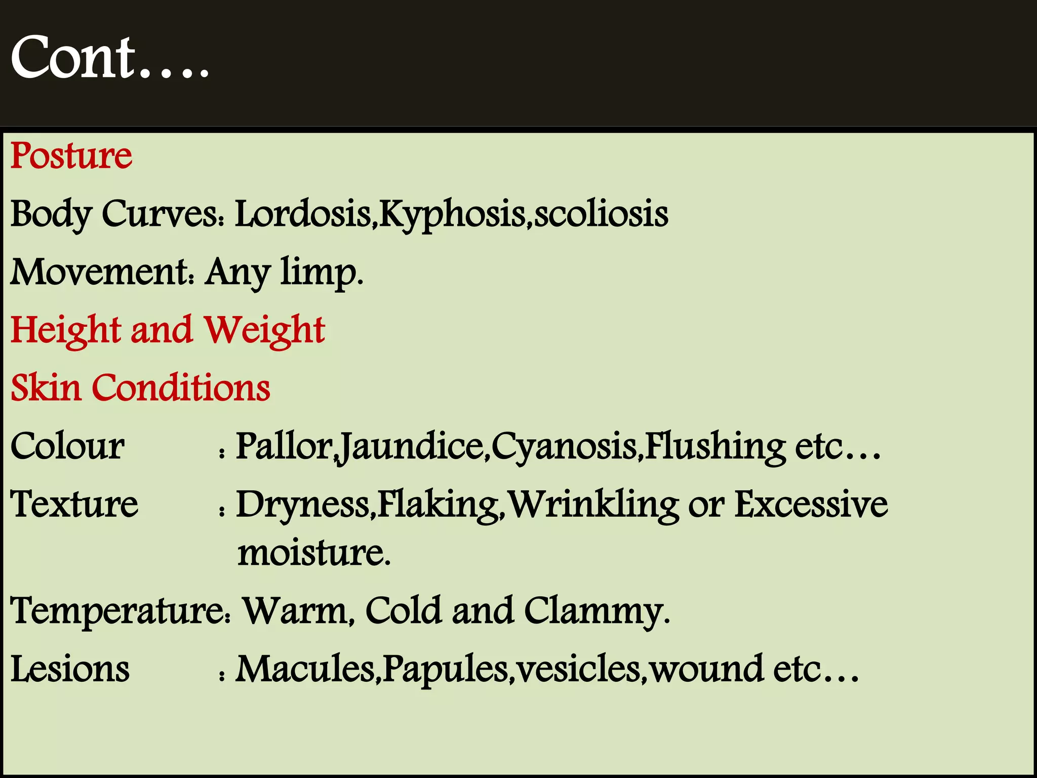 Physical examination | PPTX