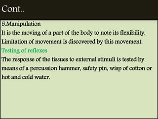 Physical examination | PPTX