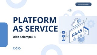 Cloud Computing: Platform_as_a_Service_(PaaS) | PPT