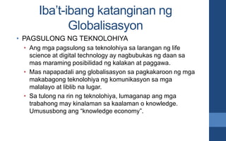 GRADE 10 GLOBALISASYON | PPTX