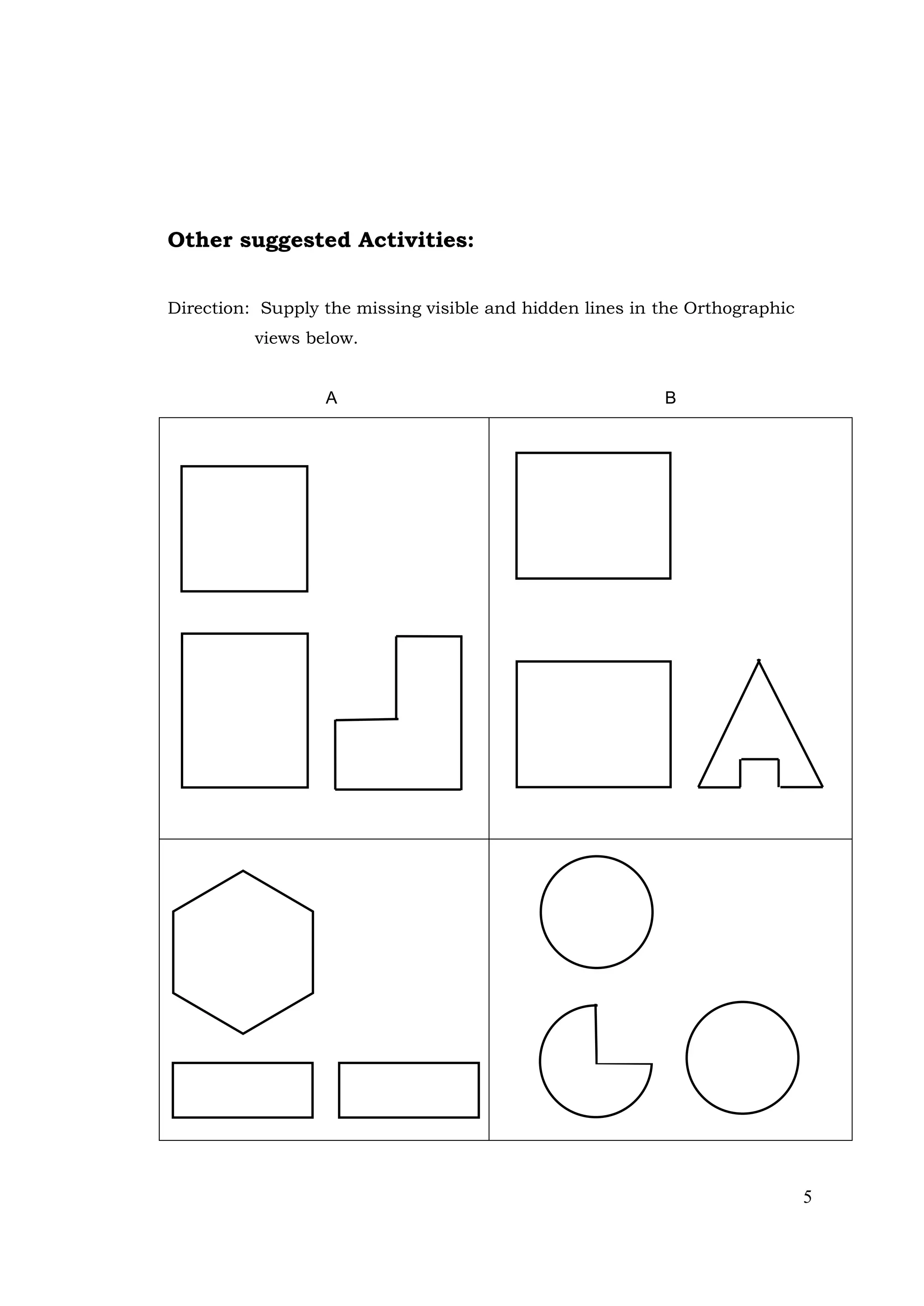 Y1-Module-3-Constructing-orthographic-projection (1).doc | 3-D Graphics | Computer Software and ...