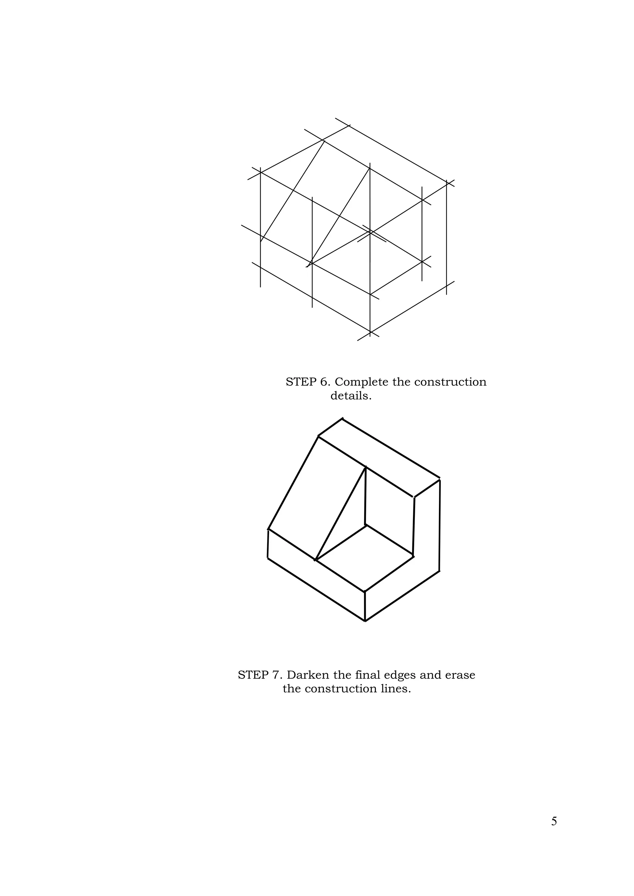 Y1-Module-3-Constructing-orthographic-projection (1).doc | 3-D Graphics | Computer Software and ...