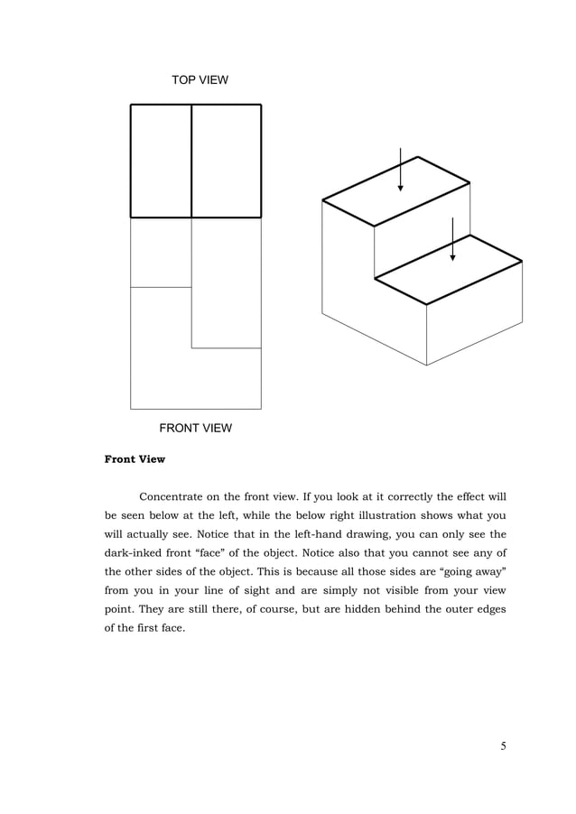 Y1-Module-3-Constructing-orthographic-projection (1).doc | 3-D Graphics | Computer Software and ...