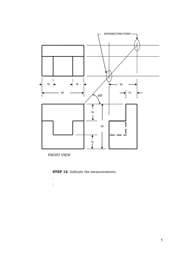 Y1-Module-3-Constructing-orthographic-projection (1).doc | 3-D Graphics | Computer Software and ...