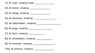 Mastering Plural Forms: Adding 's' or 'ies' to Words | PPTX