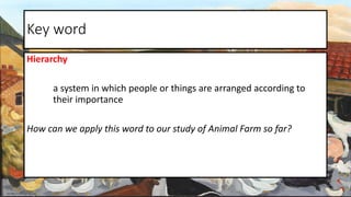 Y10 Animal Farm 02.02.21.powerpoint presentation | PDF