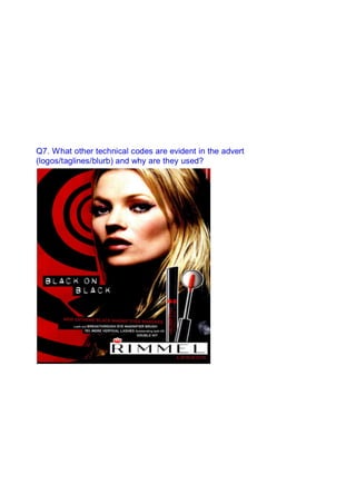 Print advertising: questions and examples | PDF