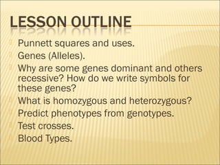 Year 10 science genetics | PPT