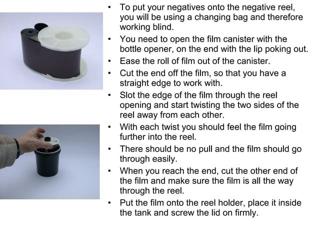 How to develop negatives | PPT | Video Production | Content Production