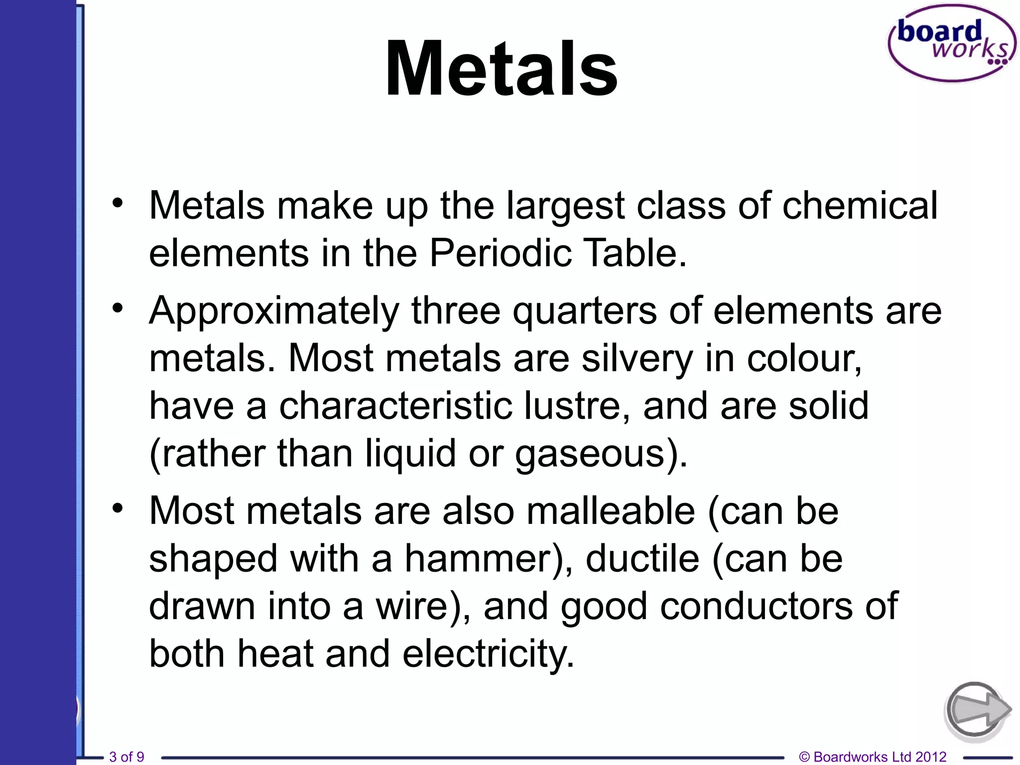 Ferrous and non-ferrous metals | PPT