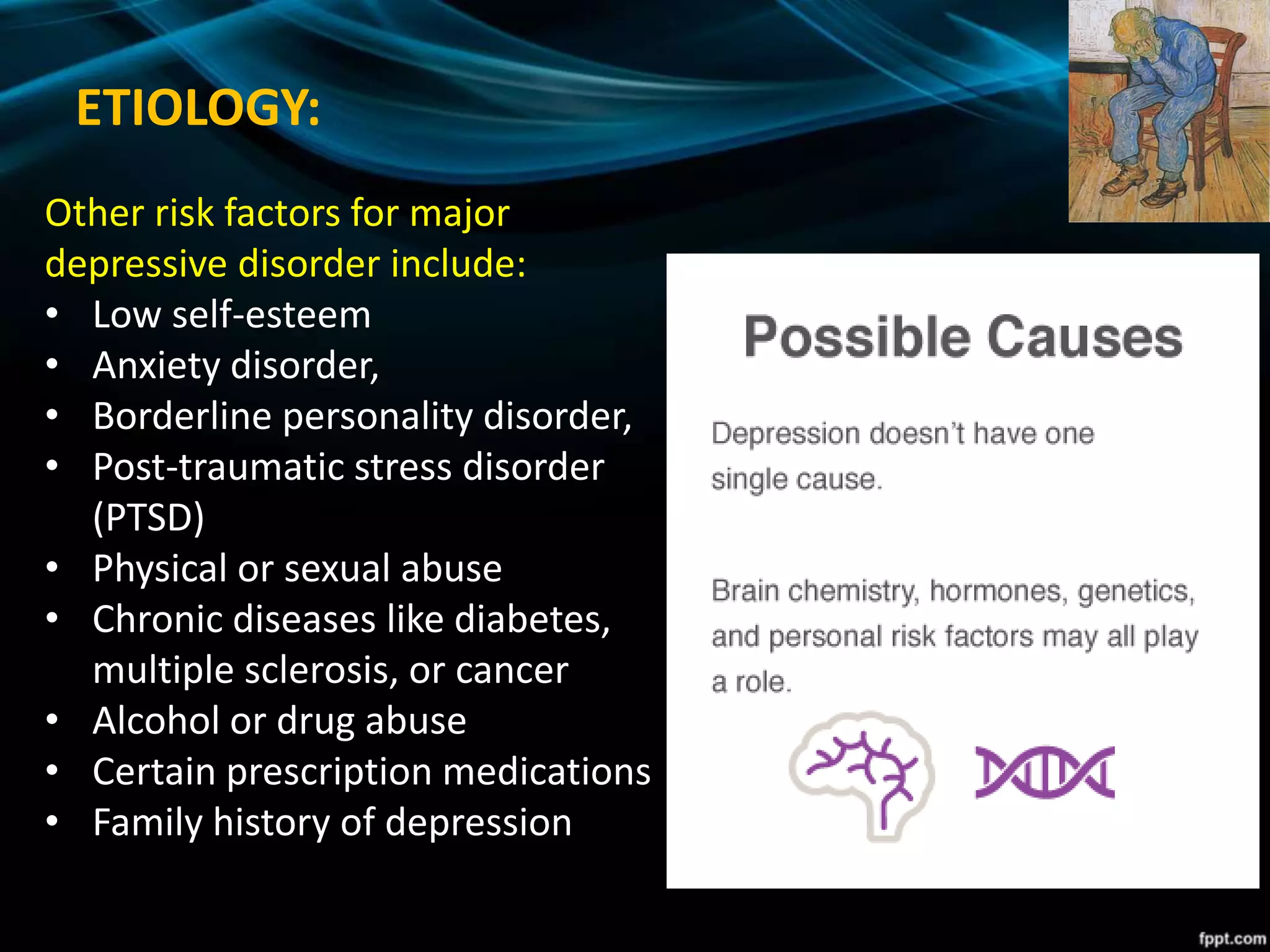 Major depressive disorder | PPTX