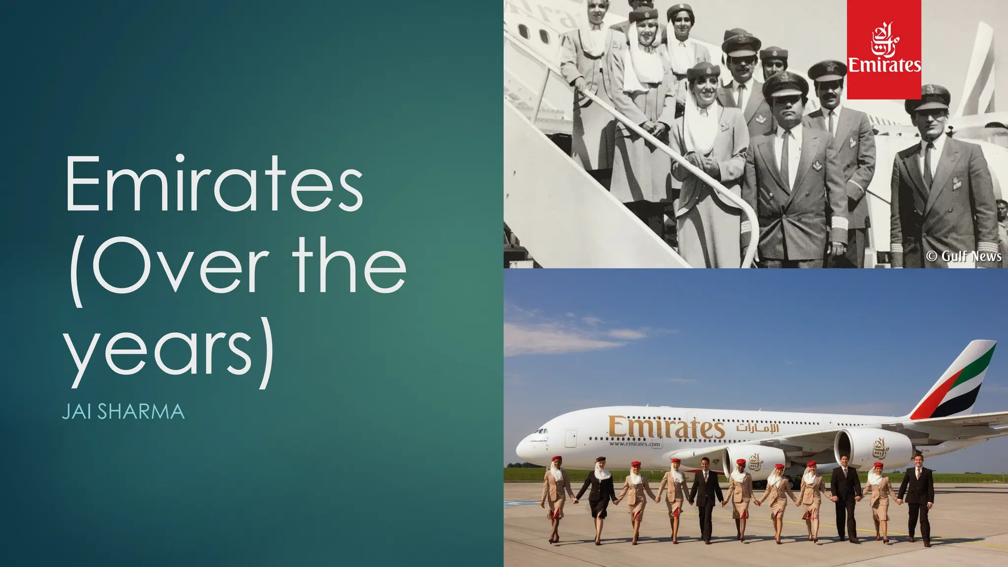 the history of Emirates airline powerpoint | PPTX