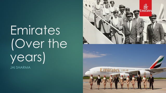 the history of Emirates airline powerpoint | PPTX