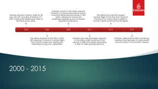 the history of Emirates airline powerpoint | PPTX