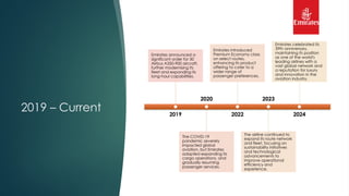 the history of Emirates airline powerpoint | PPTX