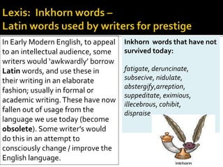 Modern English Writing