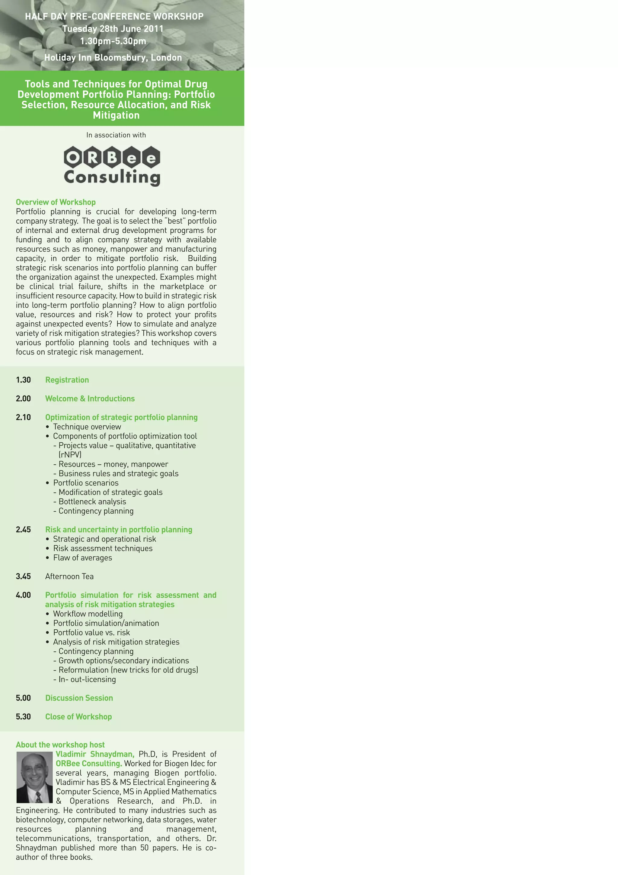 Pharmaceutical Portfolio & Product Life Cycle Management | PDF