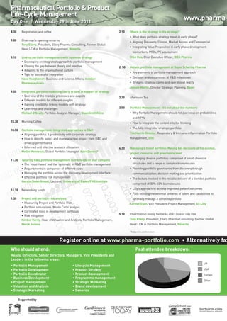 Pharmaceutical Portfolio & Product Life Cycle Management | PDF