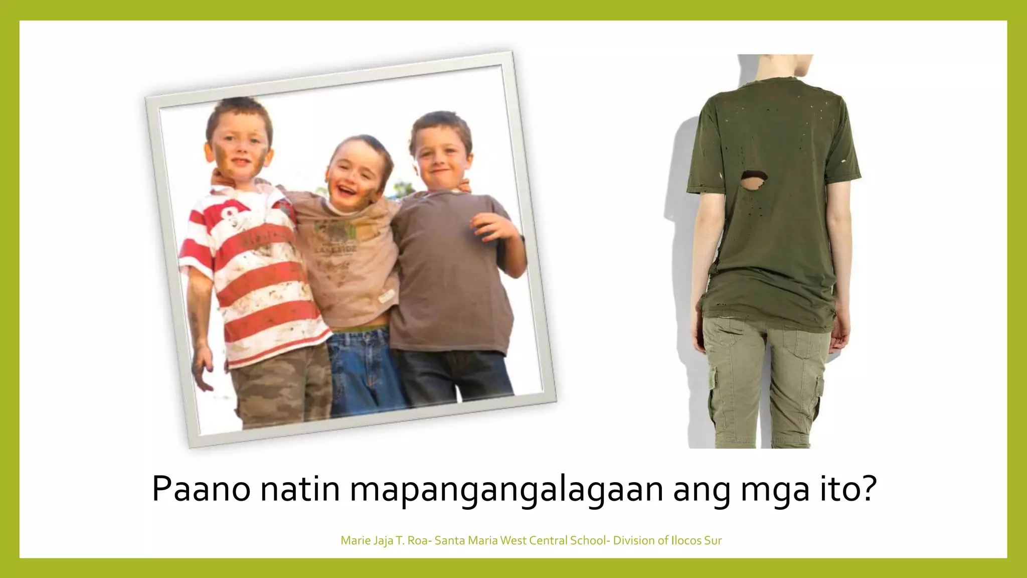 Pangangalaga ng Kasuotan | PPTX