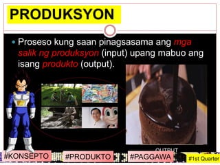 Aralin 6 produksyon | PDF