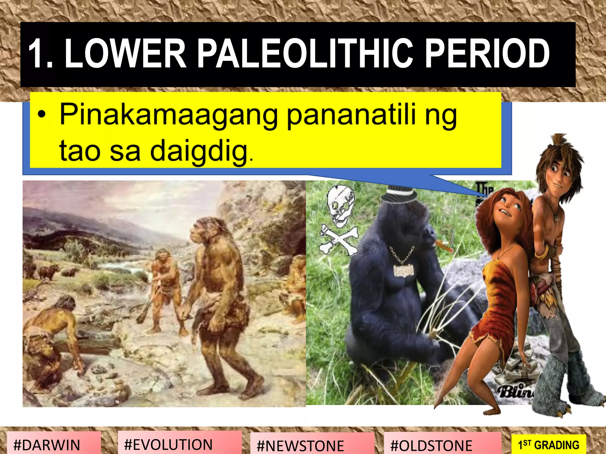 Ang Mga Sinaunang Tao Ppt