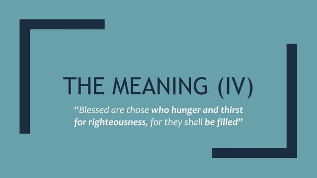 Y1B1new The Beatitudes Part I.pptx tqest | PPT