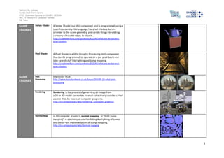 Y1 gd engine_terminology | PPT