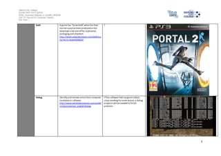 Game Engine Terminology Glossary | DOCX | 3-D Graphics | Computer ...