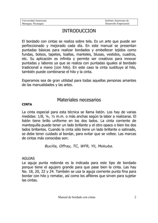 Manualdebordadoconcintas%282%29 | PDF