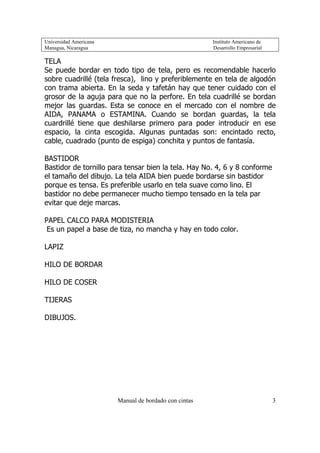 Manualdebordadoconcintas%282%29 | PDF