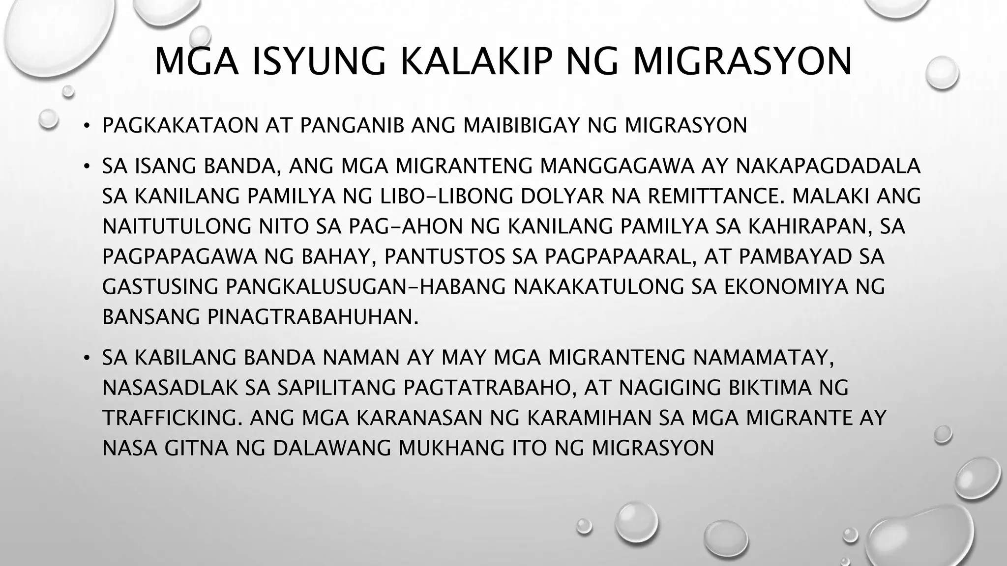 GRADE 10 MIGRASYON | PPTX