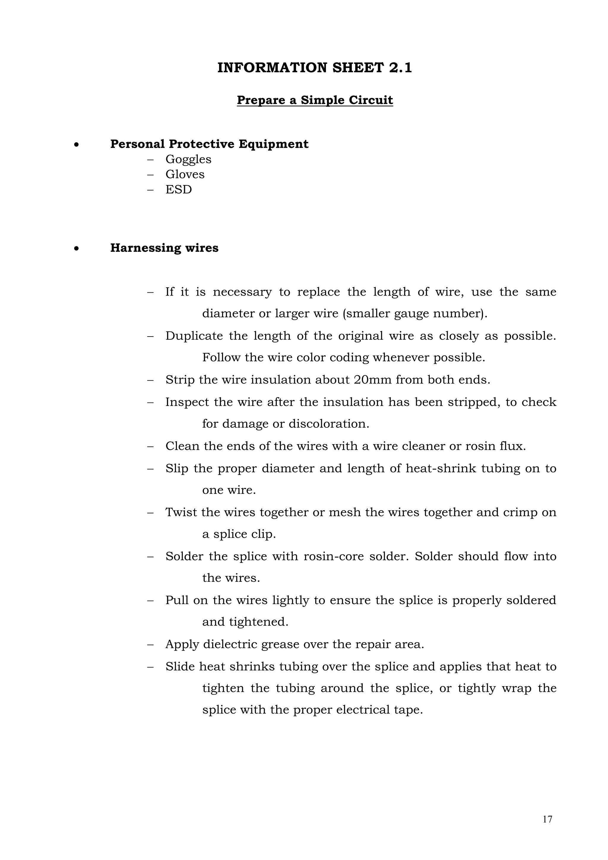 TLE CES NC II Y2 - Module 4 - Terminating and Connecting of Electrical ...