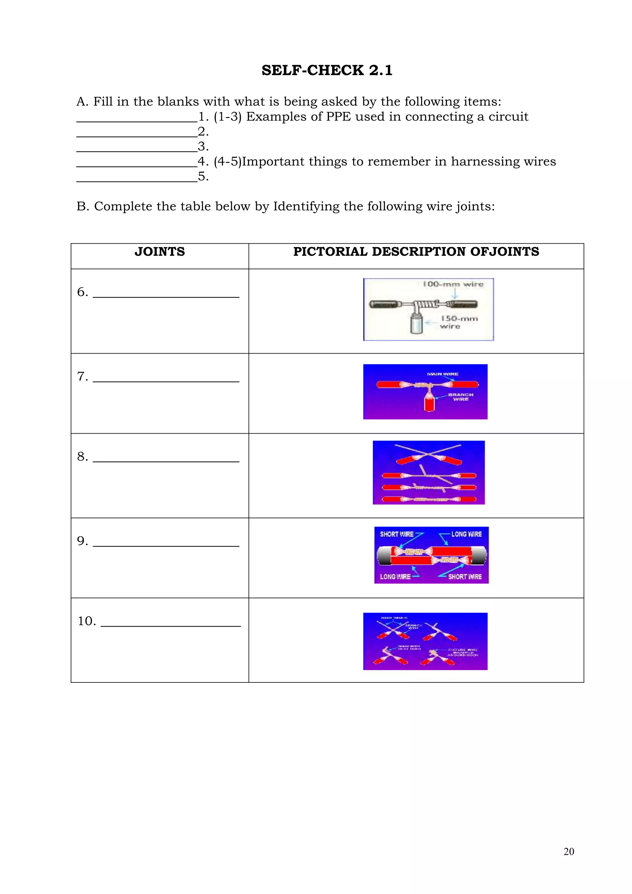 TLE CES NC II Y2 - Module 4 - Terminating and Connecting of Electrical ...