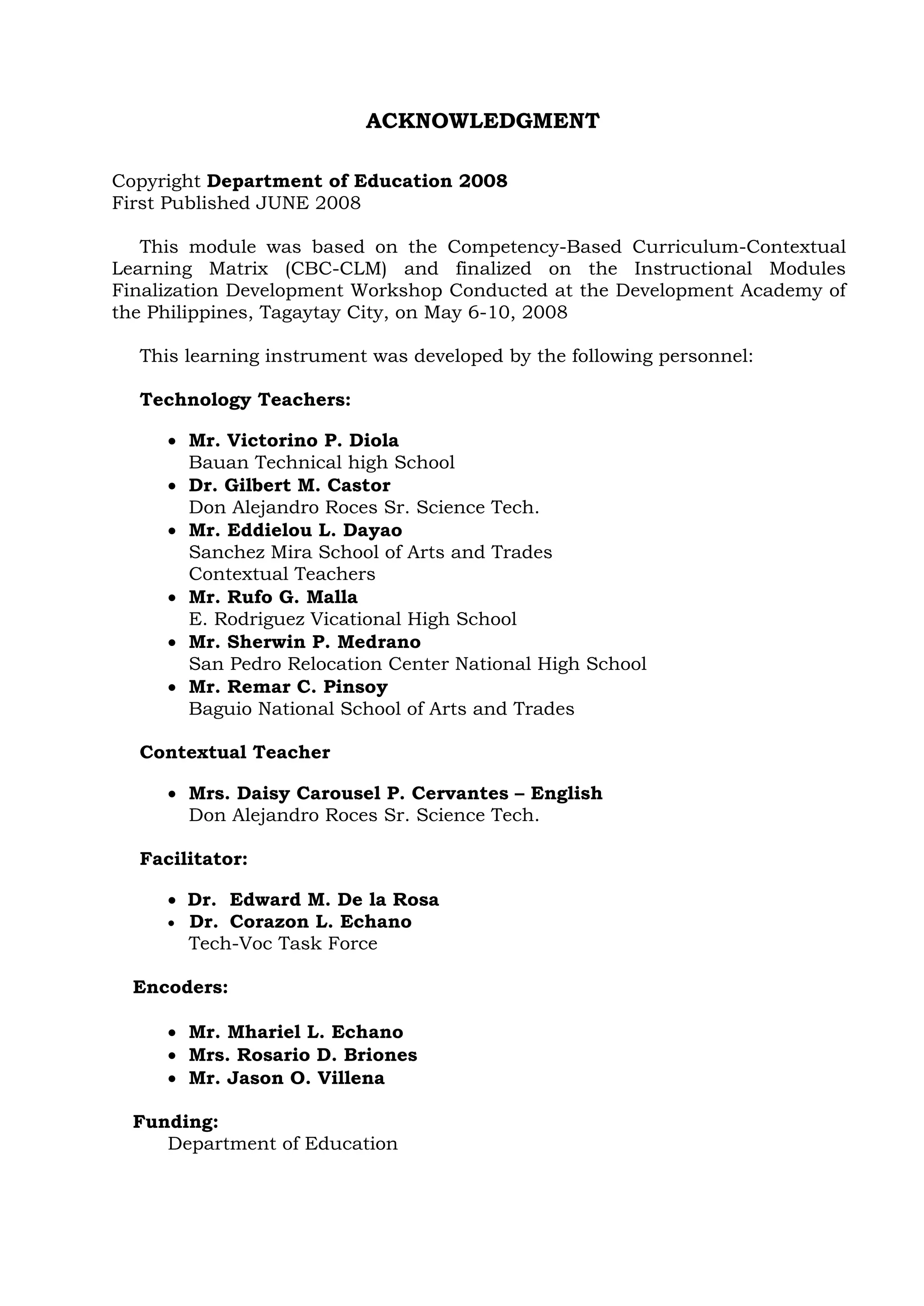 TLE CES NC II Y2 - Module 4 - Terminating and Connecting of Electrical ...