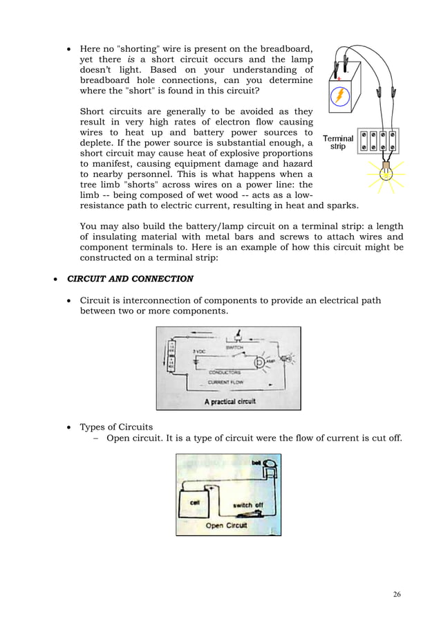 TLE CES NC II Y2 - Module 4 - Terminating and Connecting of Electrical Wiring and Electronic ...