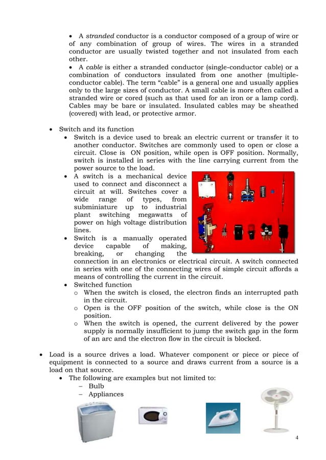 TLE CES NC II Y2 - Module 4 - Terminating and Connecting of Electrical ...