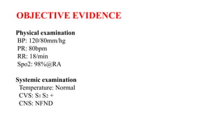 case presentation suppurative otitis media csom | PPTX