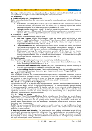 AI-POWERED THREAT INTELLIGENCE FOR IoTCONNECTED ENERGY DEVICES: A ...