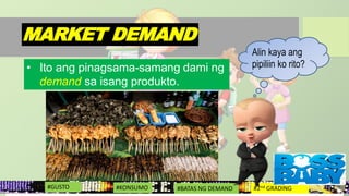 Aralin 1 Demand | PDF