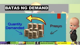 Aralin 1 Demand | PDF