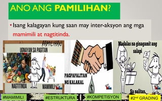 Aralin 5 Pamilihan at Istruktura Nito | PDF